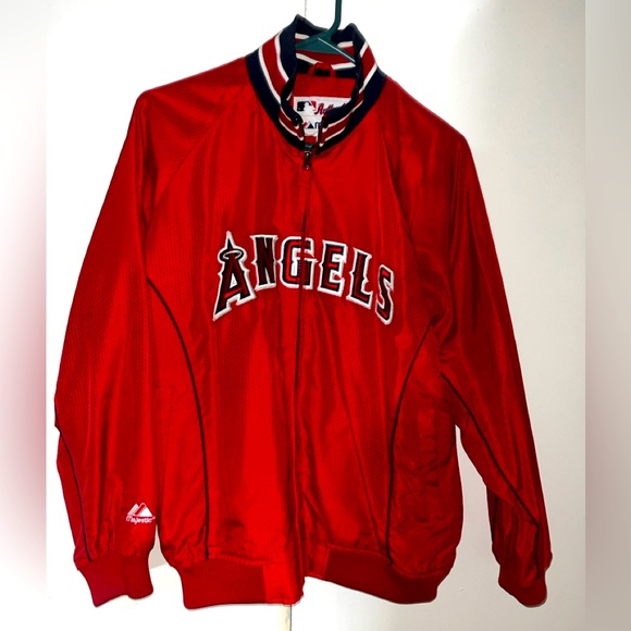 Majestic | Jackets & Coats | Angels Authentic Youth Jacket | Poshmark